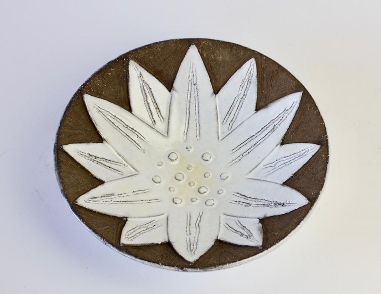 Anna Lisa Thomson for Upsala Ekeby Swedish Pottery Bowl or Dish, circa ...