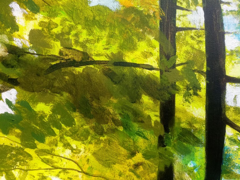 Anna Malinowska - Beech Forest - Contemporary Figurative Nature ...