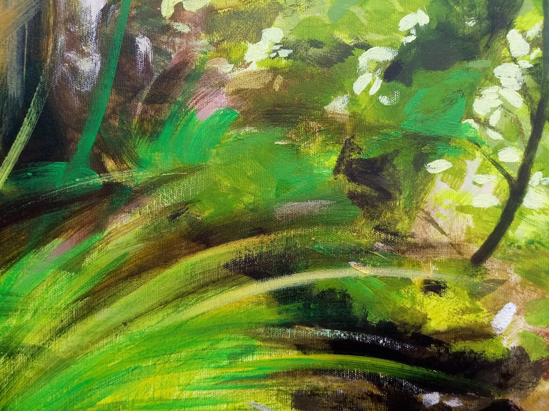 Anna Malinowska - Over The Streem - Contemporary Figurative Nature ...