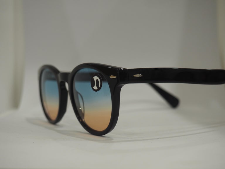 Anna Maria Brunelli bicolour lens sunglasses For Sale at 1stDibs
