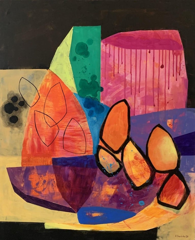 Anna Masiul-Gozdecka - Aladin's lamp - Contemporary Abstract Painting ...