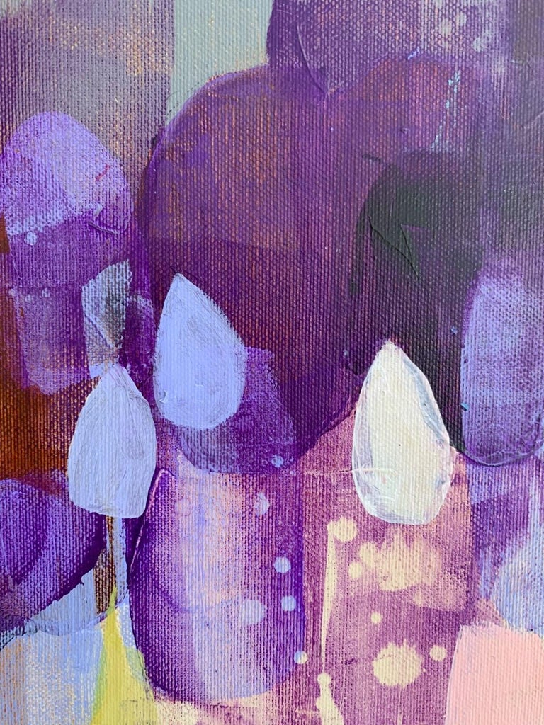 Anna Masiul-Gozdecka - April rain - Contemporary Abstract Painting ...