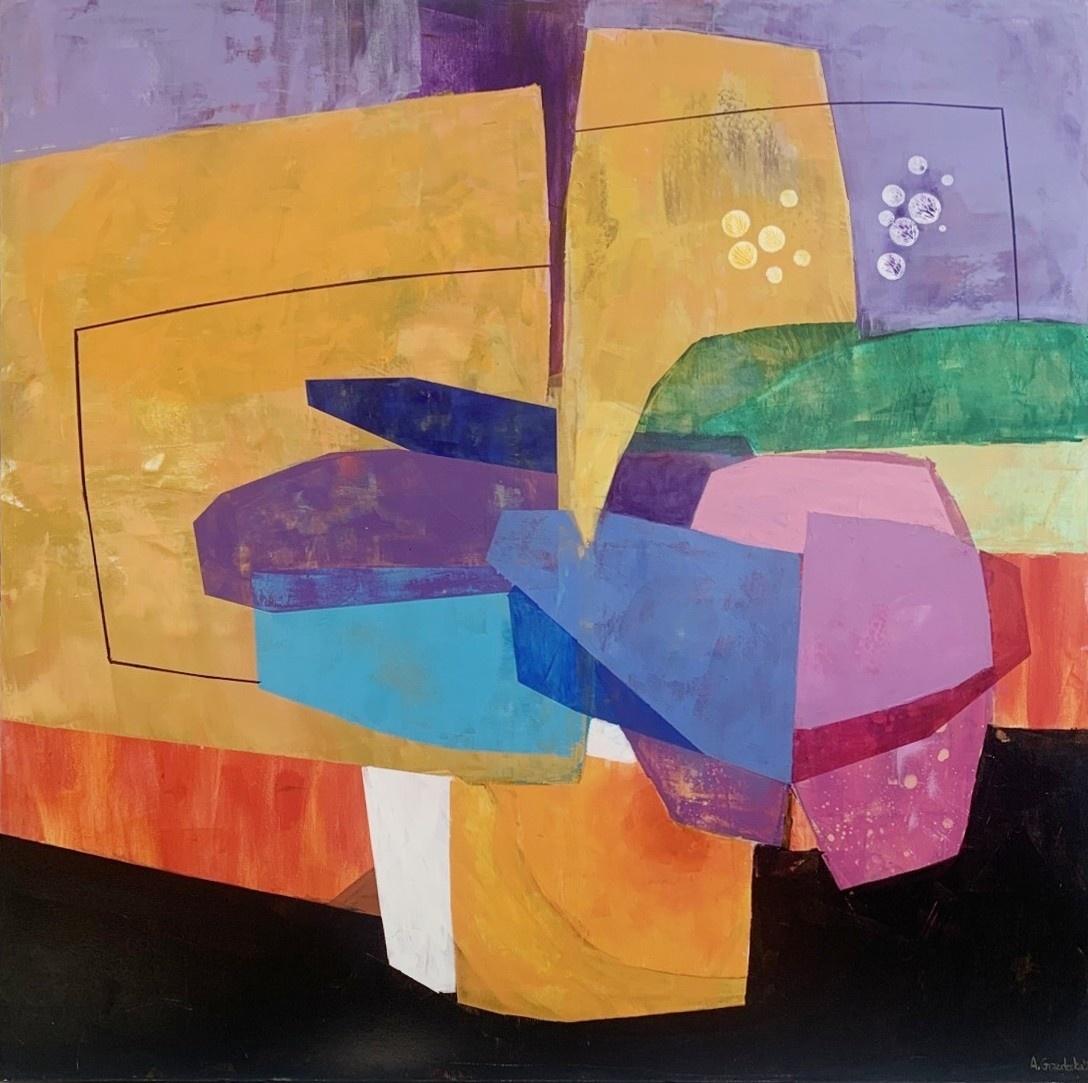 Anna Masiul-Gozdecka - Jungle and its sparkle - Contemporary Abstract ...