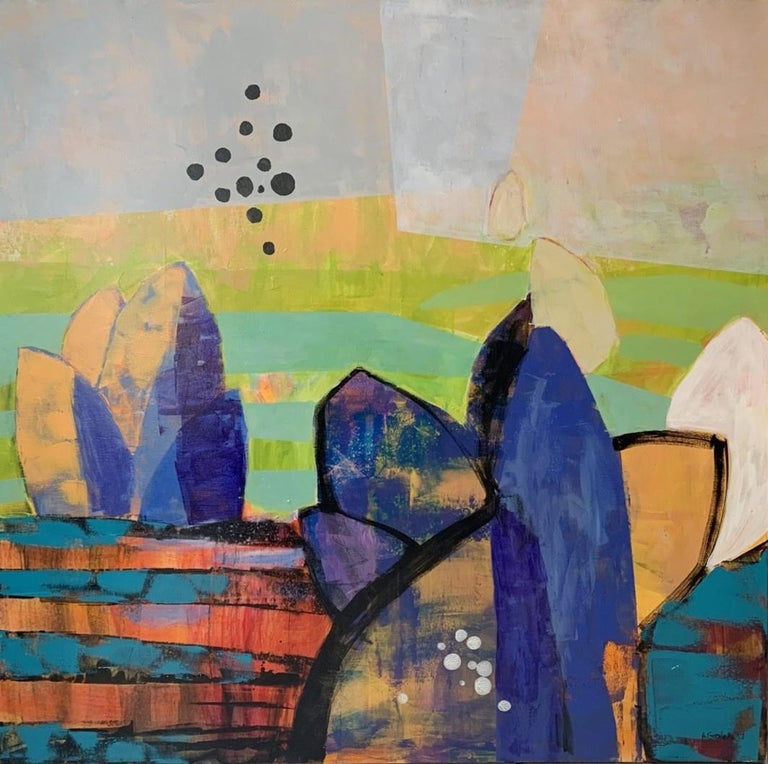 Anna Masiul-Gozdecka - Island- flowers -- Contemporary Abstract ...