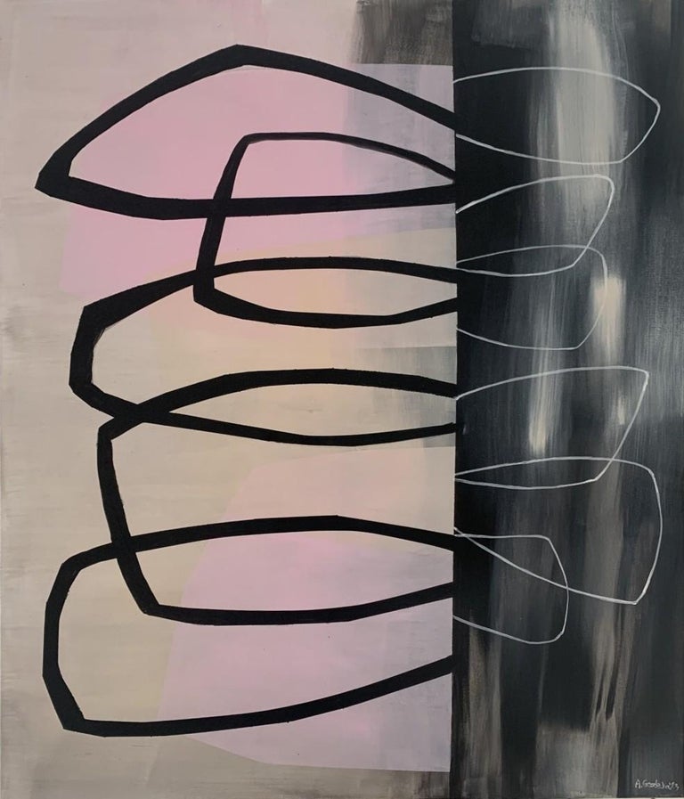 Anna Masiul-Gozdecka - Reshape 1 - Peinture abstraite contemporaine en acrylique, artiste ...