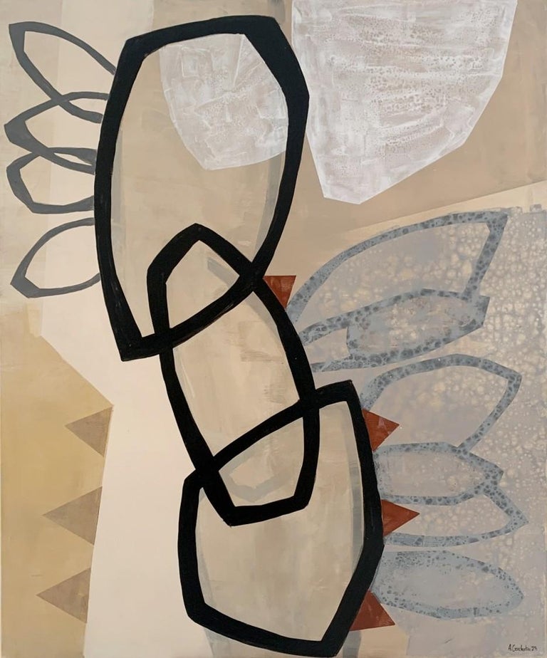 Anna Masiul-Gozdecka - Reshape 3 - Contemporary Abstract Painting ...