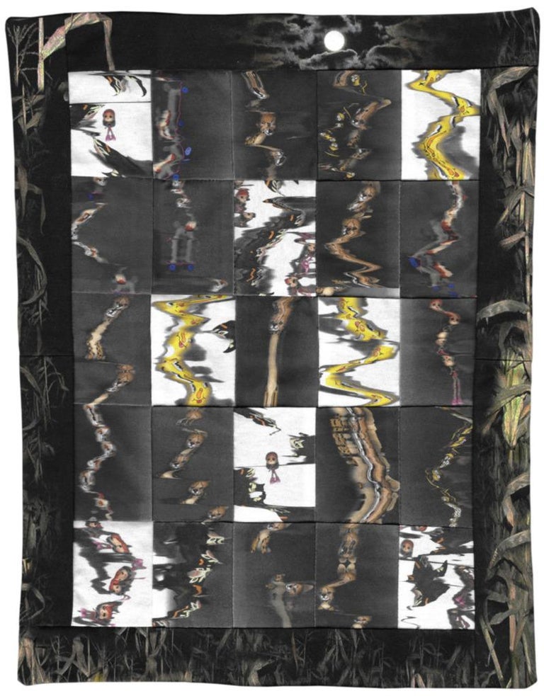Anna Pederson - Smear Scan Quilt For Sale at 1stDibs