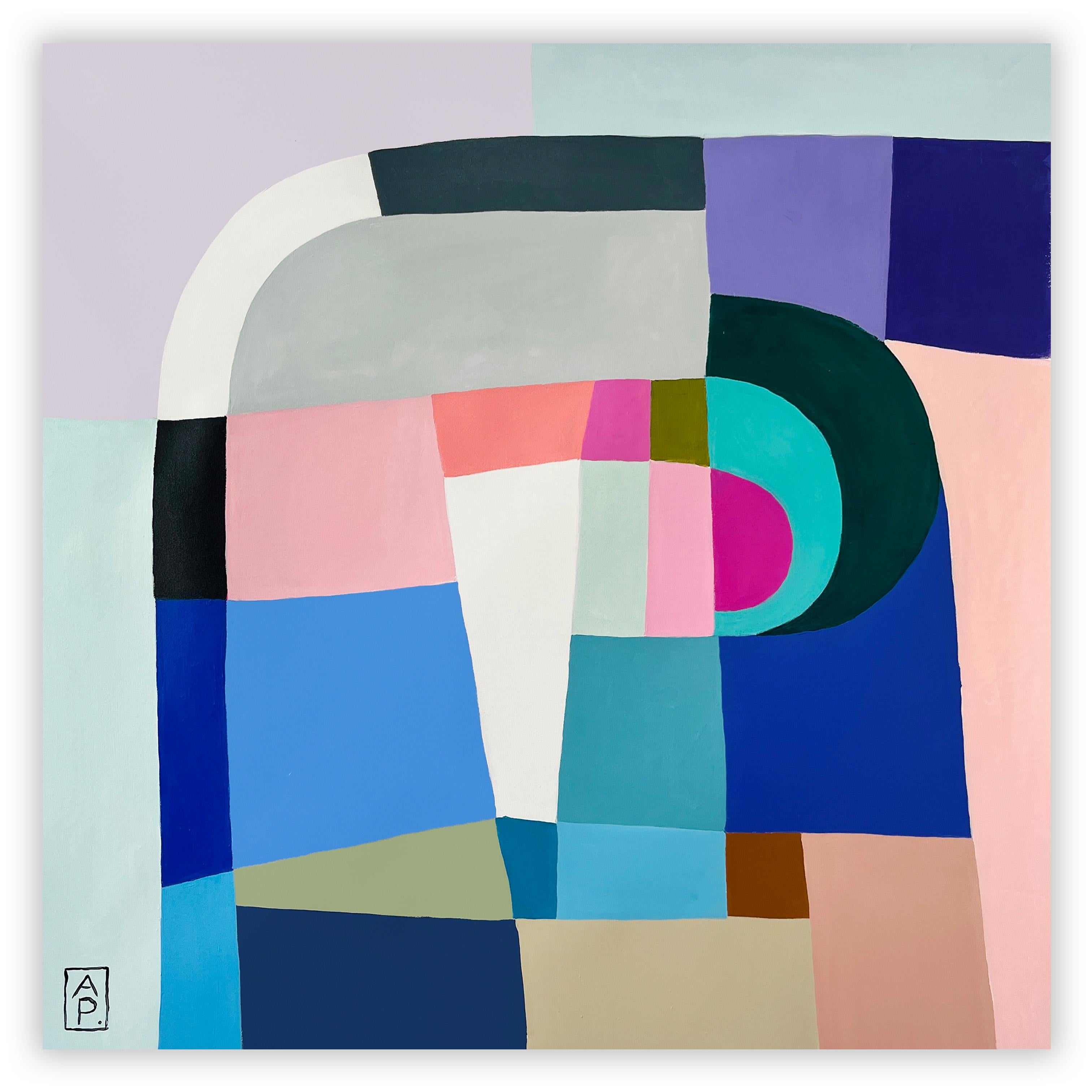 Anna Price - Loose Chips (Abstract Painting) For Sale at 1stDibs