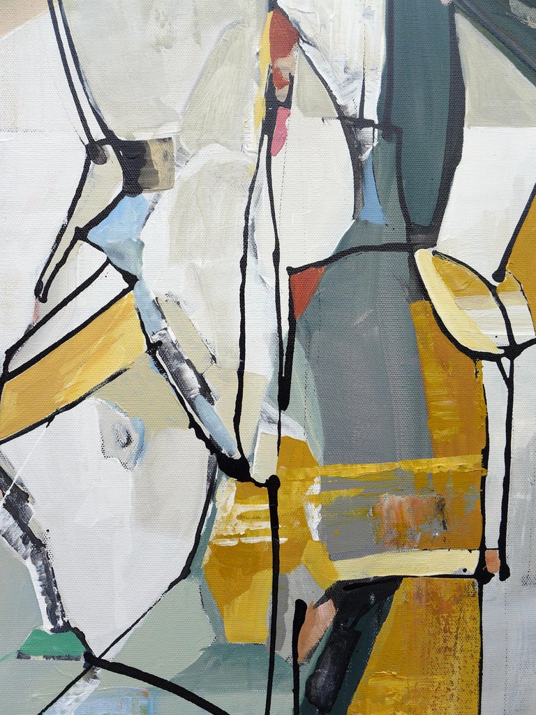 Anna Sudbina - I Know - introspective abstract expressionist gestural ...