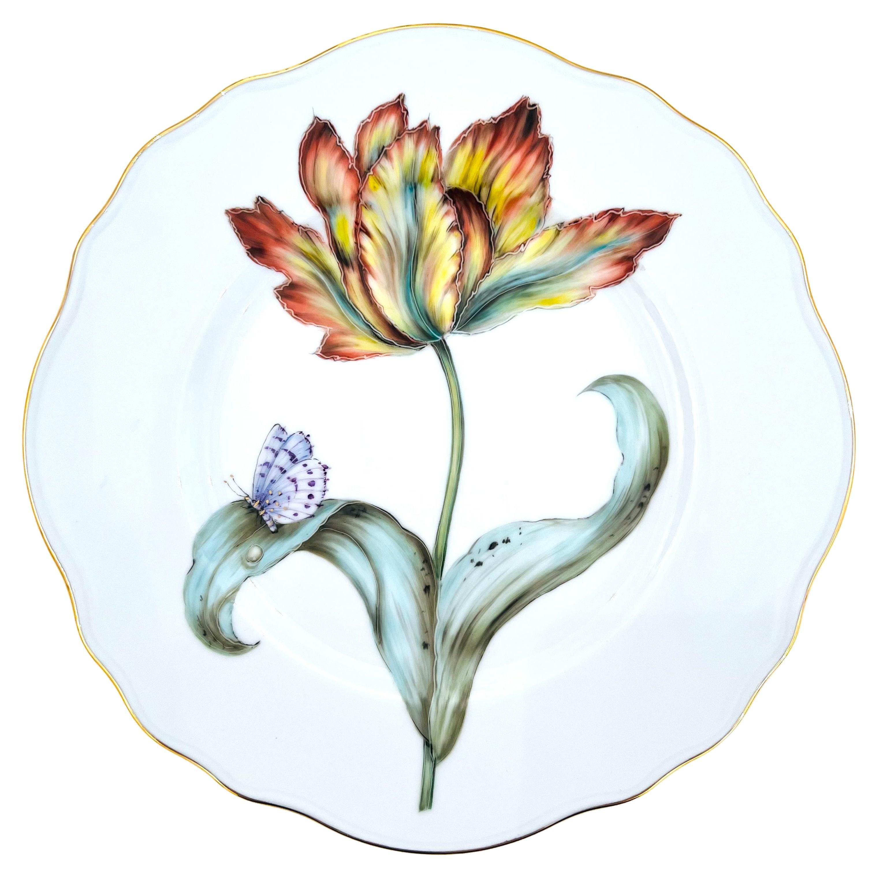 Anna Weatherley Handpainted Budapest Spring Butterfly and Dragonfly ...