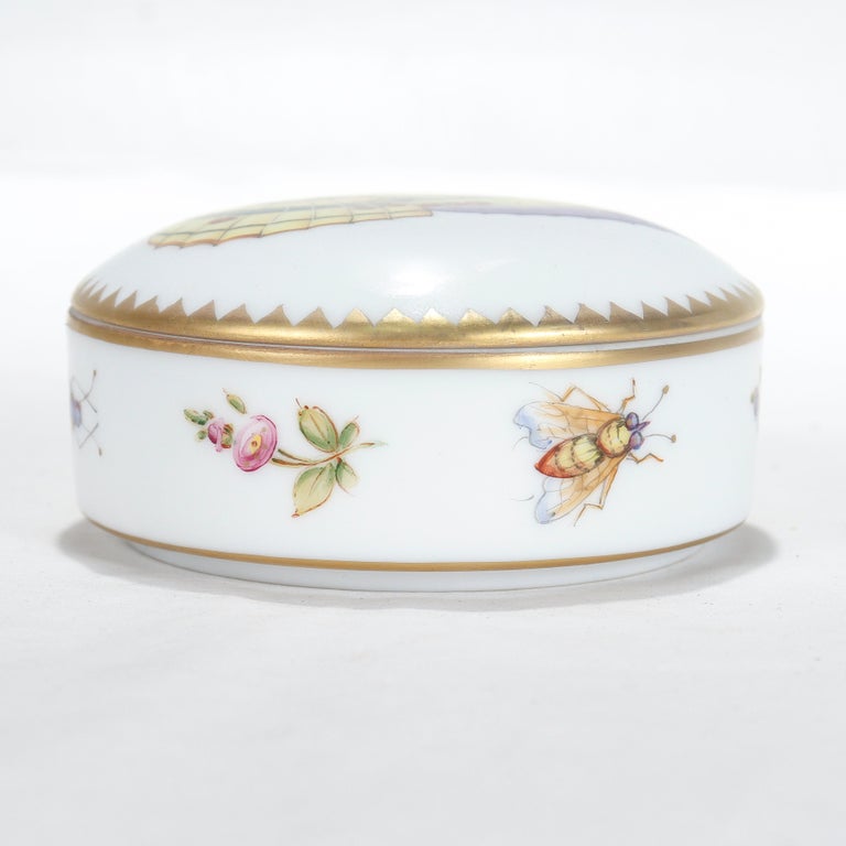 Anna Weatherley Hand Painted Budapest Spring Porcelain Covered Dresser ...