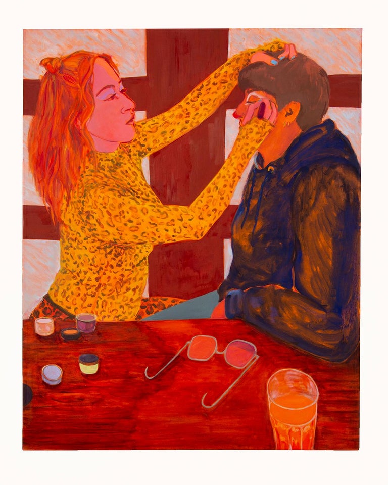 Anna Wehrwein - Face Painter I For Sale at 1stDibs
