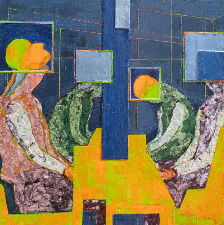 Anna Yoo - Overload, Abstract Painting For Sale at 1stDibs