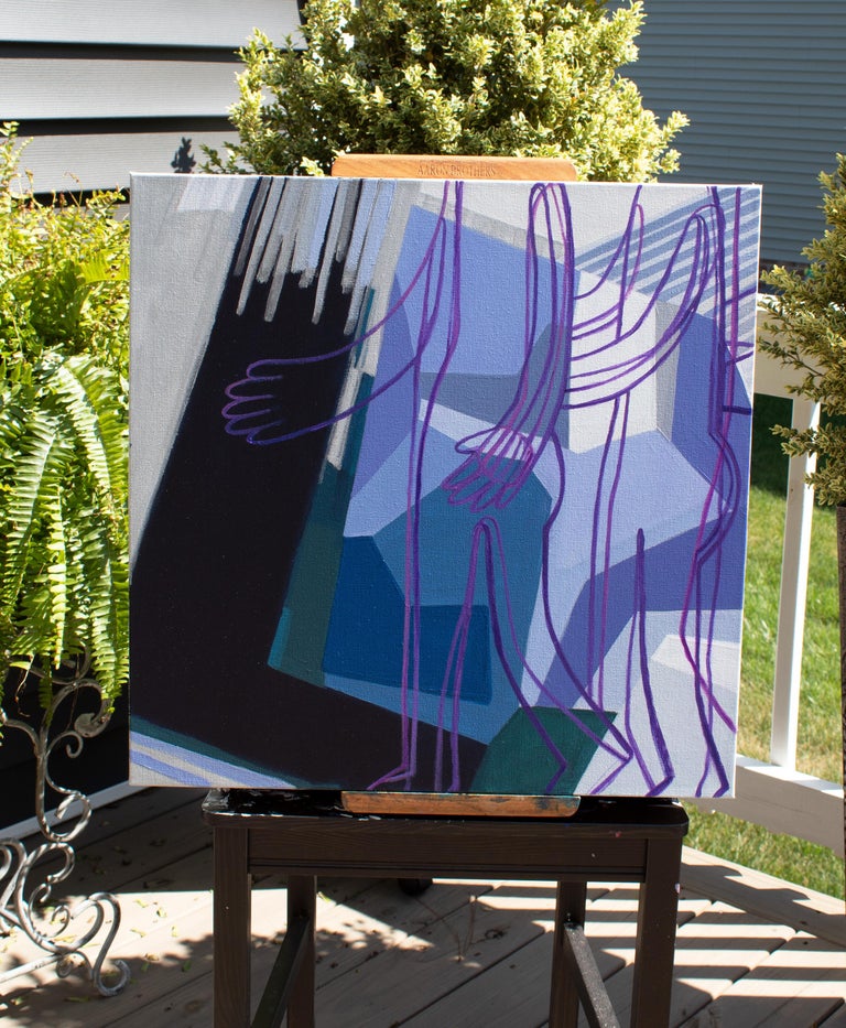 Anna Yoo - Moving Forward, Abstract Painting For Sale at 1stDibs