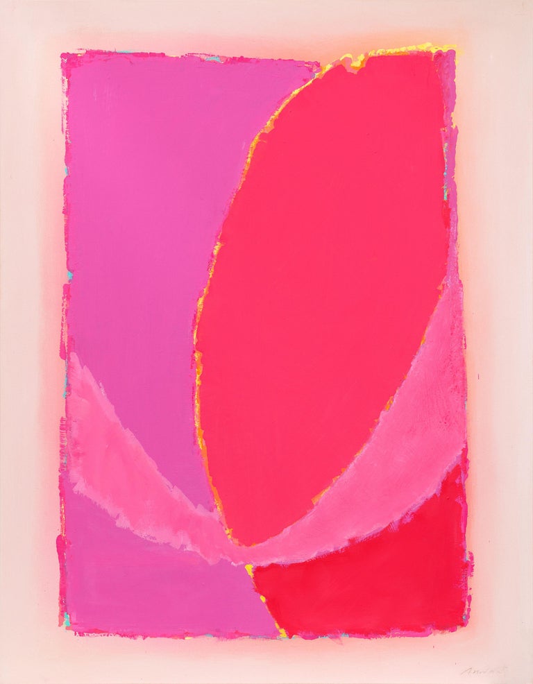 Annabel Andrews - Red Orbit, Painting, Acrylic on Canvas For Sale at ...