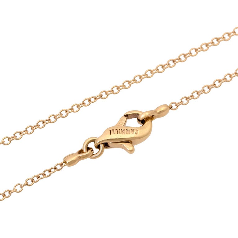 Annamaria Cammilli Pendant with Pearl and Diamonds For Sale at 1stDibs