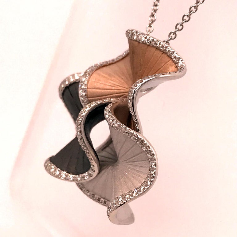 Annamaria Cammilli "Sultana" Medium Pendant Necklace with Diamonds in ...