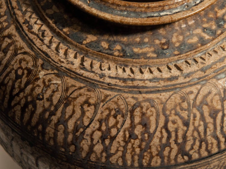 Annamese Stoneware Storage Jar, Drip Glaze, 19th Century, Vietnam at ...