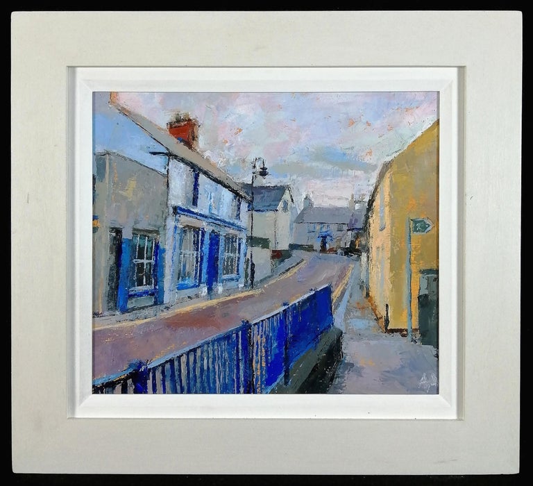 Anne Aspinall - Bridge Street, Cemaes - Modern British Angelsey Wales ...