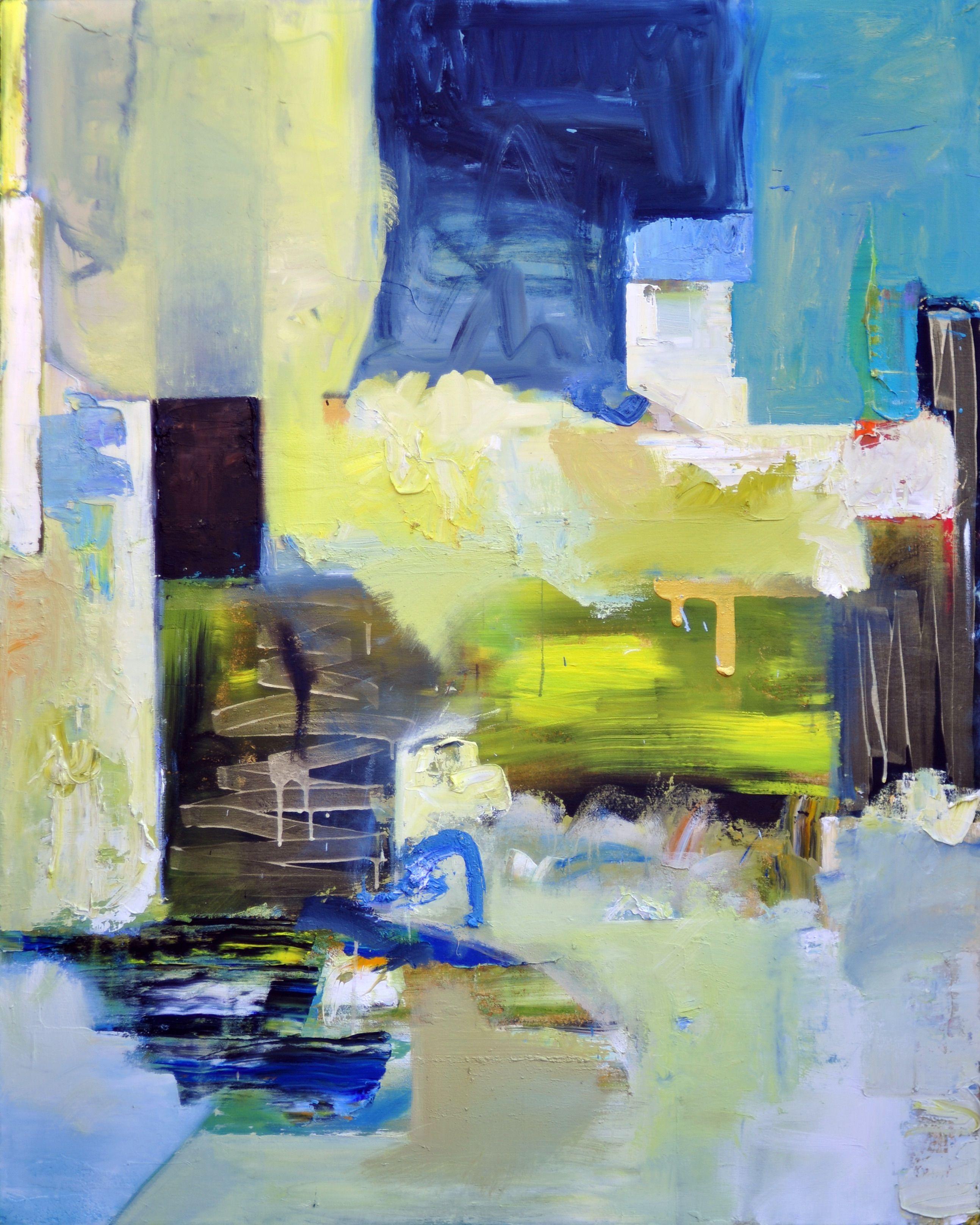 Anne B Schwartz - 327 Reflections 1, Painting, Oil on Canvas For Sale ...