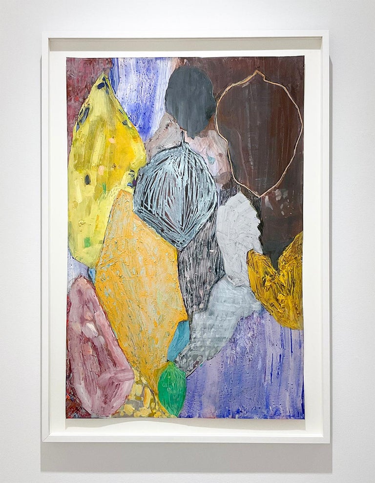 Anne Francey - One and Many (Abstract Expressionist Still Life Painting ...