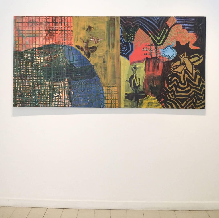 Anne Francey - Transformations (Large Modern Abstract Painting in Bold ...