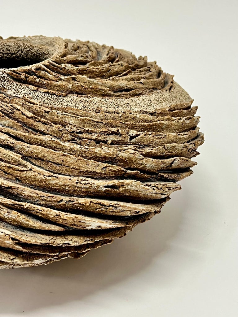 Anne Goldman Large Ceramic Vessel For Sale at 1stDibs