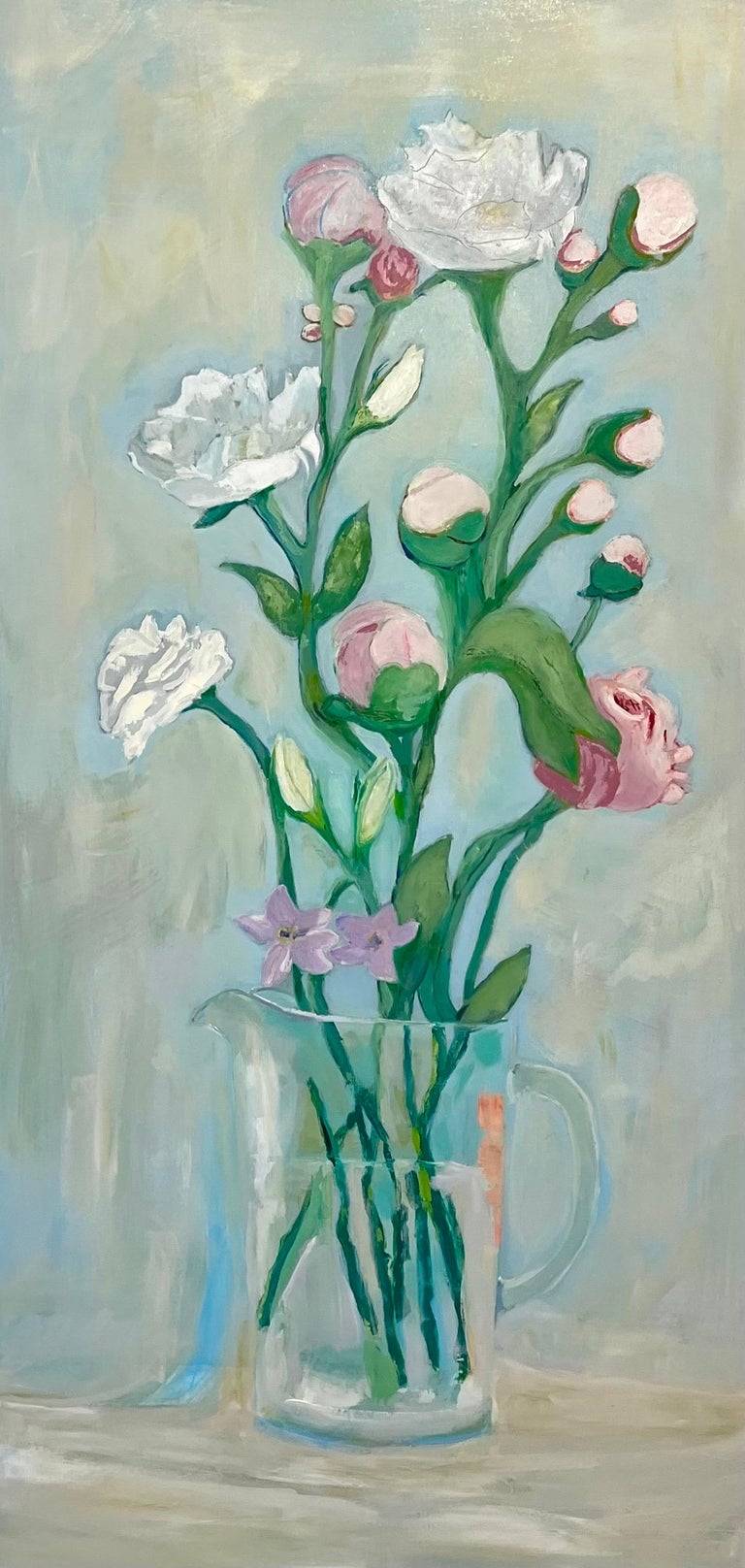 Anne Harney - Peonies by Anne Harney, Contemporary Floral Still Life ...