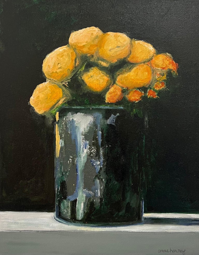 Anne Harney - Ranunculus by Anne Harney, Contemporary Floral Still Life ...