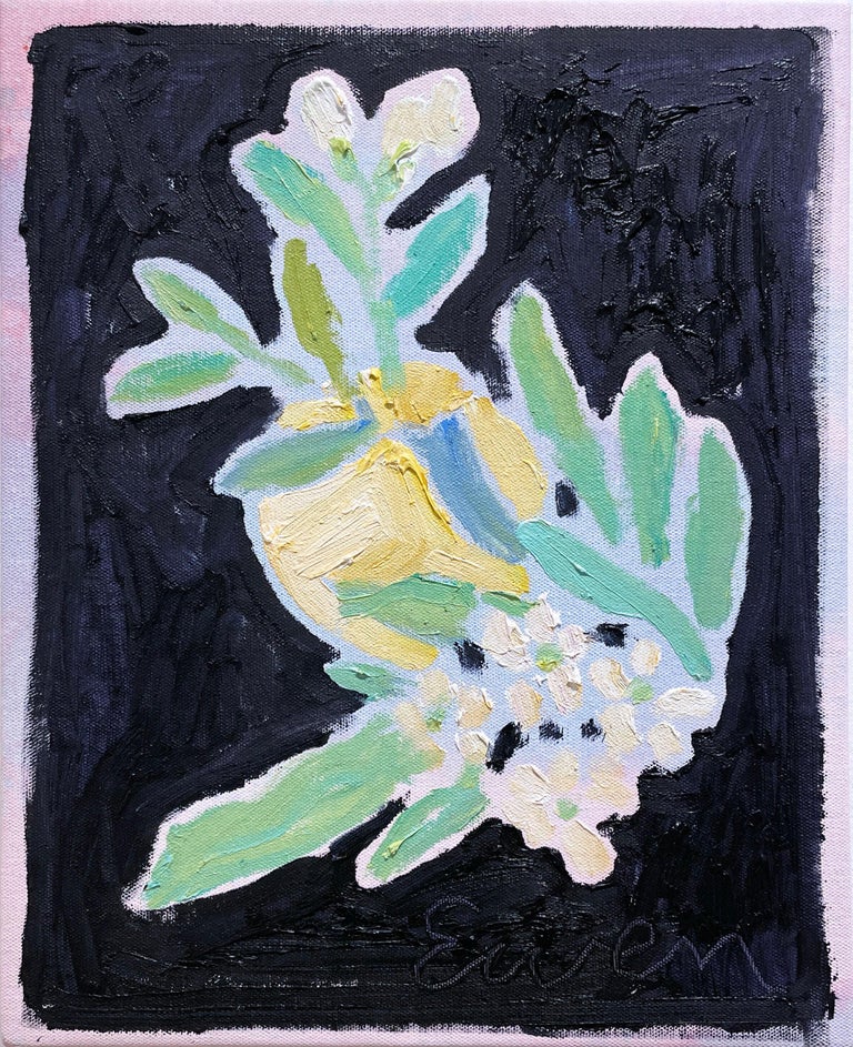Anne-Louise Ewen - Citrus Blossom II (2022), oil painting on canvas ...