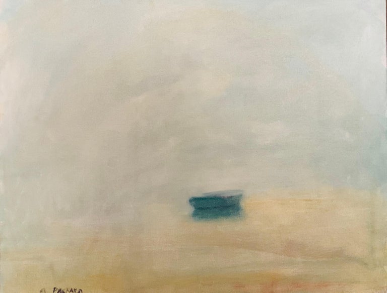 Anne Packard - Waiting, 24x30" oil painting by Anne Packard at 1stDibs
