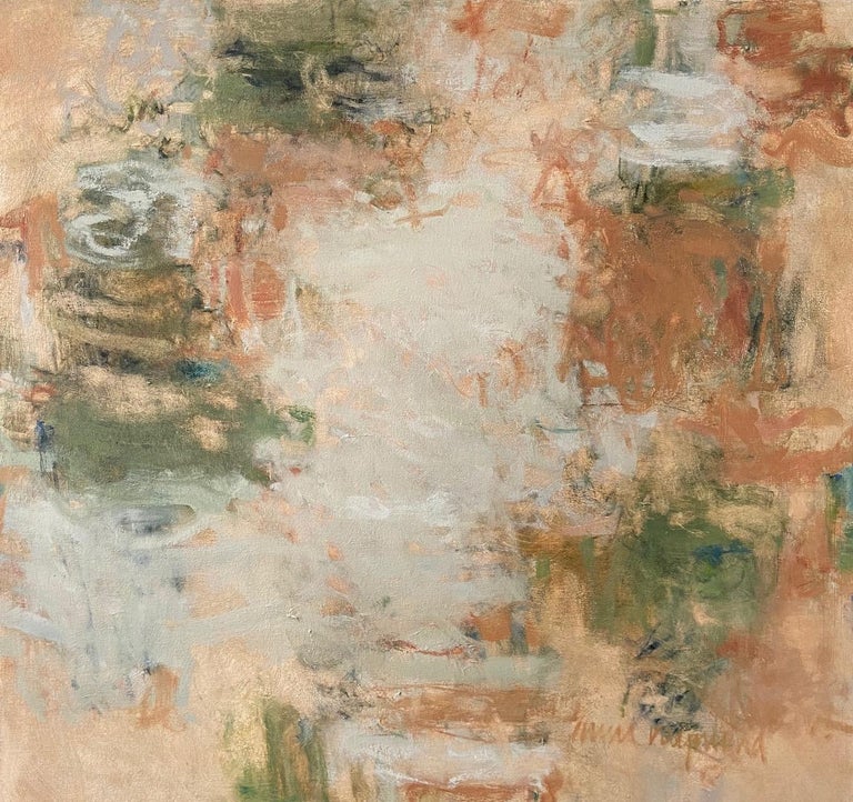 Anne Raymond - April Series I, Abstract Oil Painting on Canvas, Signed ...