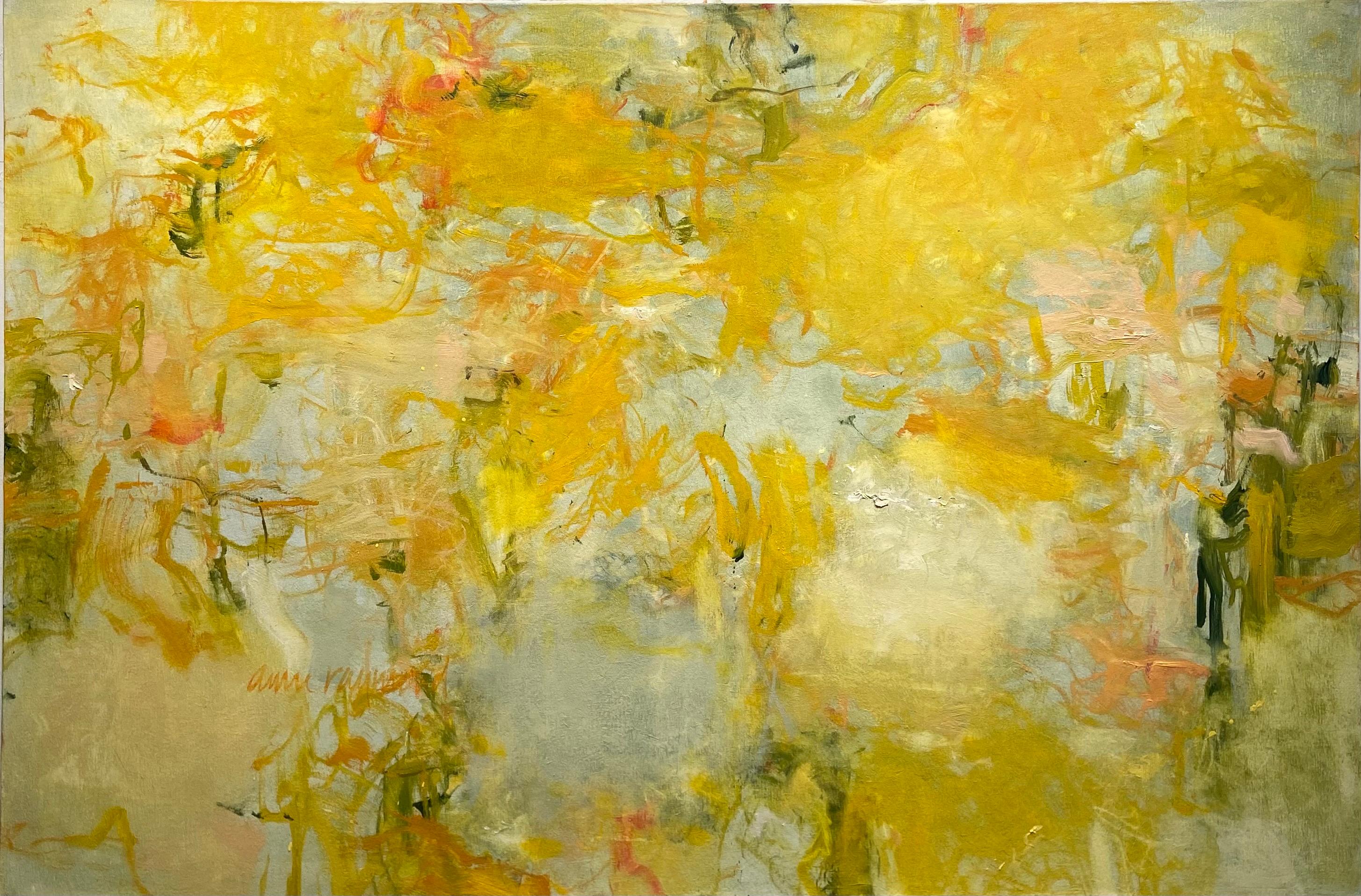 Anne Raymond - Dune, Abstract Oil Painting on Canvas, Signed For Sale ...