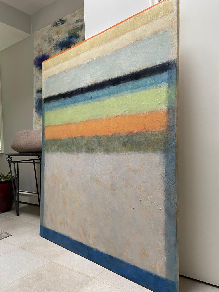 Anne Raymond - Long Boat Key, Abstract Landscape, Oil Painting on ...