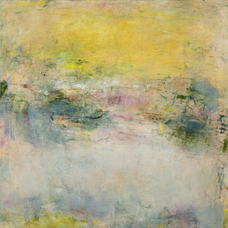 Anne Raymond - Opening, Abstract Oil Painting on Canvas, Signed For ...