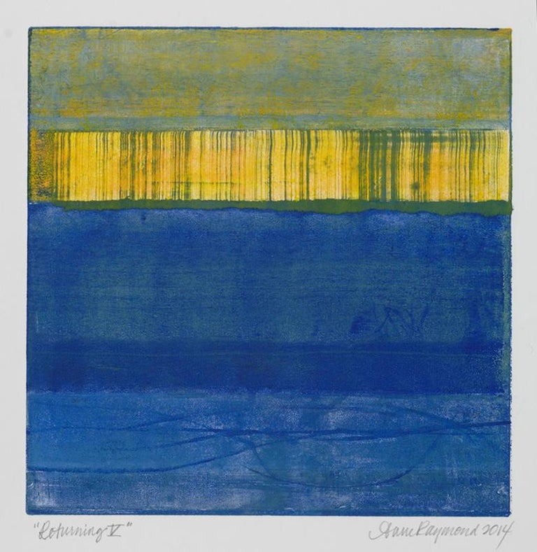 Anne Raymond - Retour en V, monotype, signé En vente sur 1stDibs