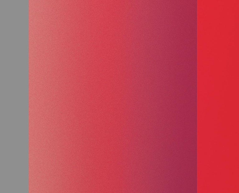 Anne Senstad - Cosmosis Collages 4A579E– Composition 84 - Red and grey ...