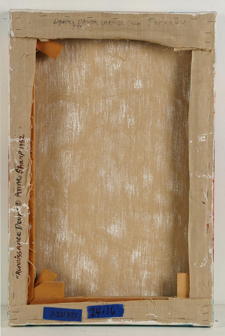 Anne Sharp - "Renaissance Door" Signed Vintage Mid Century Surreal ...