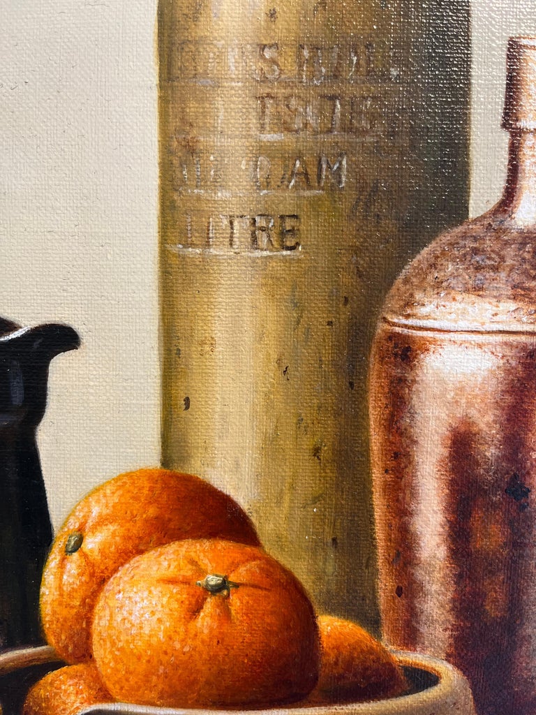 Anne Songhurst - Stoneware with Clementine - still life original ...
