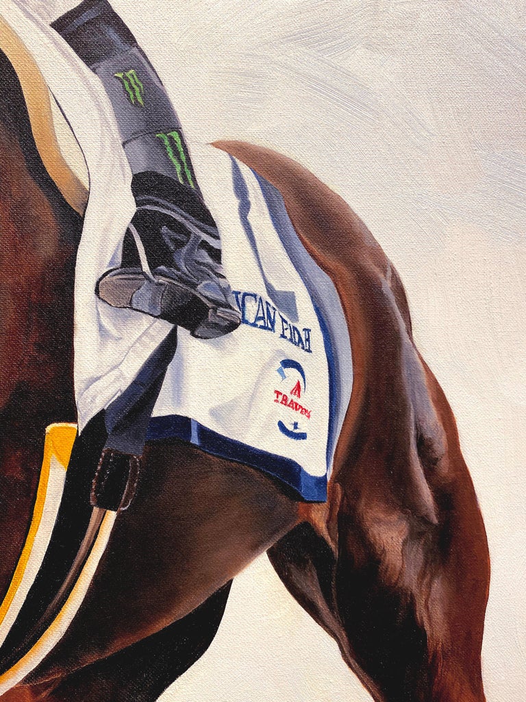 Anne Wolff - Anne Wolff, "American Pharoah Racing", Equine Racing Oil ...