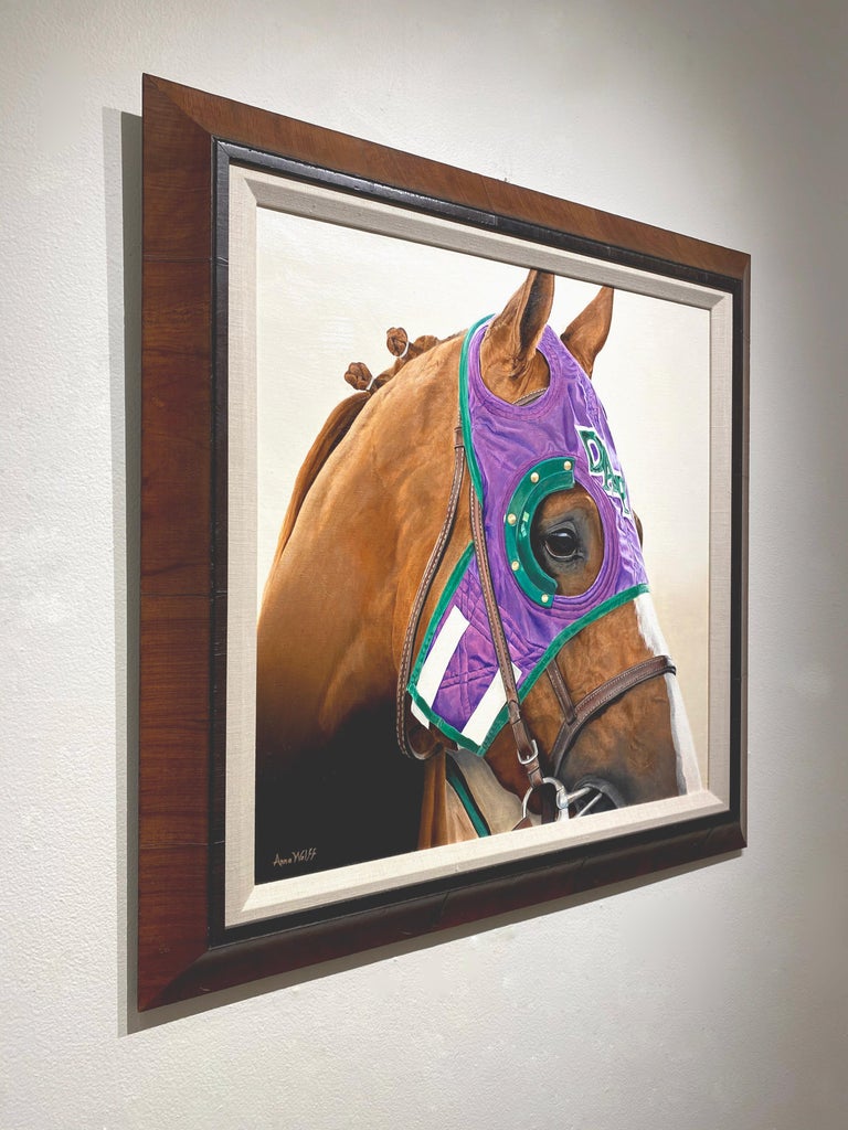 Anne Wolff - Anne Wolff, "California Chrome", Equine Racing Portrait ...