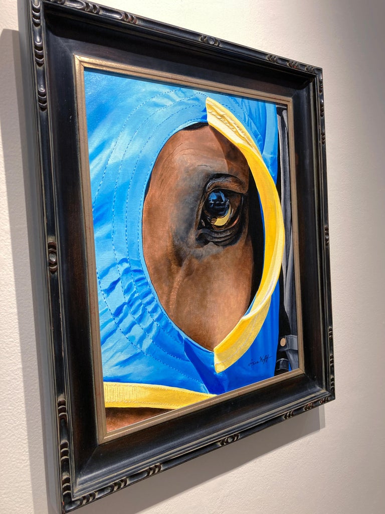 Anne Wolff - Anne Wolff, "Moondance Joy", Realistic Horse Portrait Oil ...