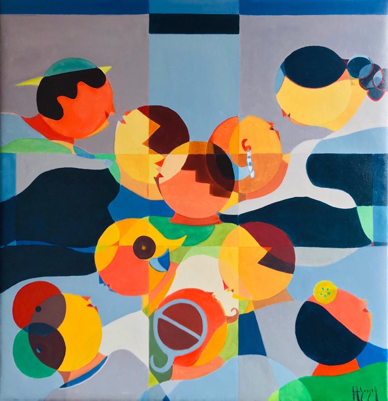 Annemarie Ambrosoli - Friends by Annemarie Ambrosoli, Geometric ...