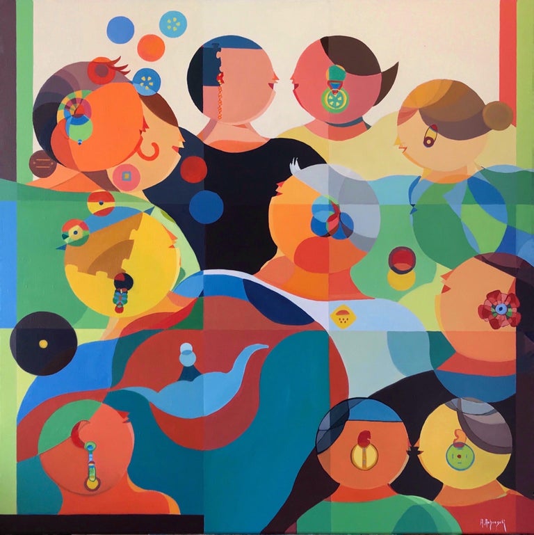 Annemarie Ambrosoli - The Magic Lamp by Annemarie Ambrosoli, Pop Art ...