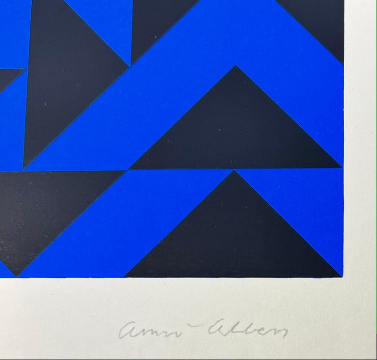 Anni Albers - Anni Albers ( 1899 – 1994 ) – Intaglio with Triangles ...