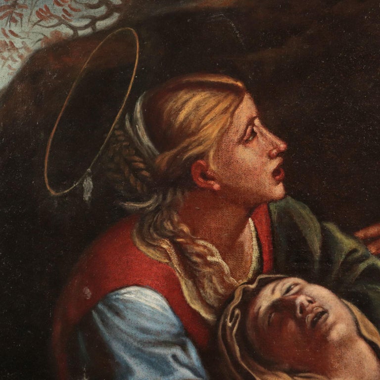 Annibale Carracci - Copy of Annibale Carracci's Painting, Oil on Canvas ...