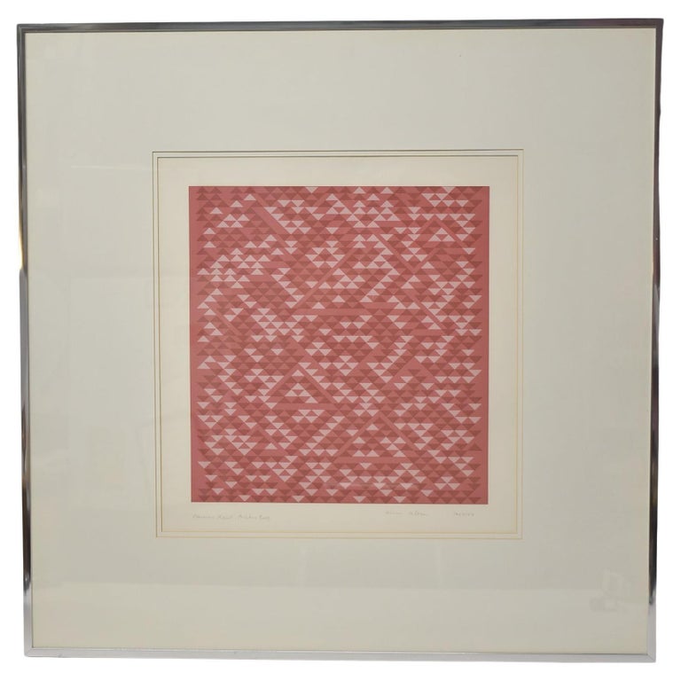 Anni Albers, Camino Real Screen-Print Abstraction For Sale at 1stDibs