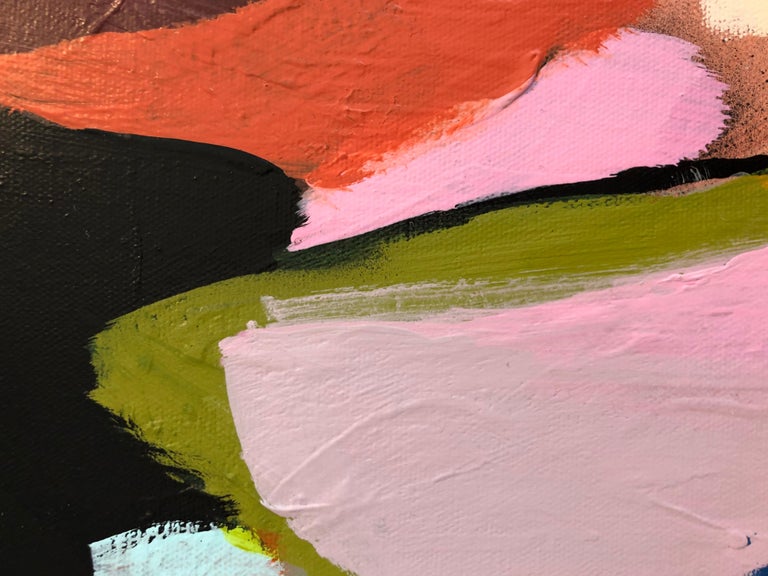 Annie King - Morphosis I - abstract mixed media painting modern ...