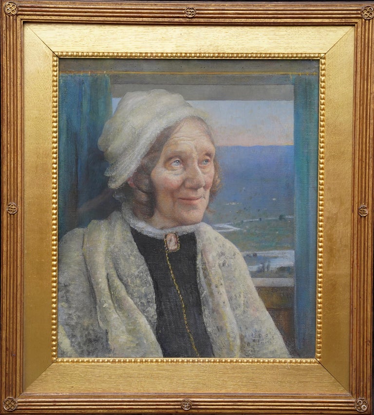 Annie Louisa Swynnerton - Portrait of Emma Woods - British Victorian ...