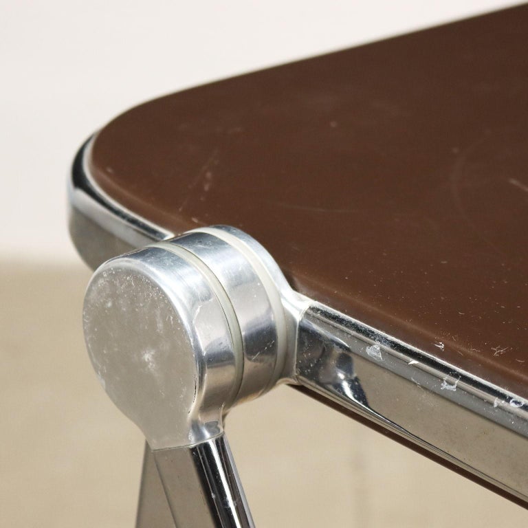Anonima Castelli Platone Desk Metal Italy, 1960s-1970s For Sale at 1stDibs